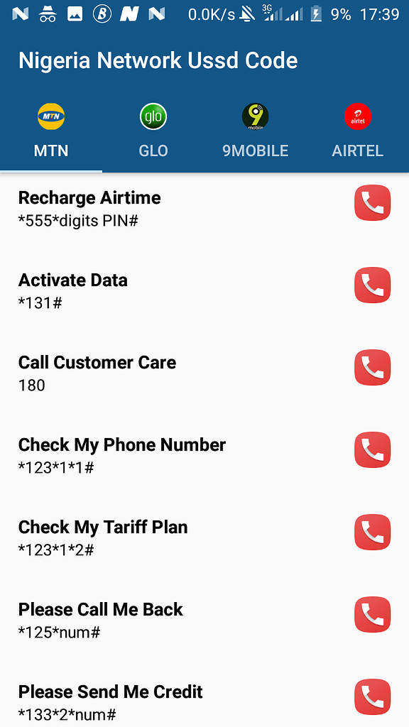 Meet My New App - All Nigerian Networks Ussd Codes in One Place ...
